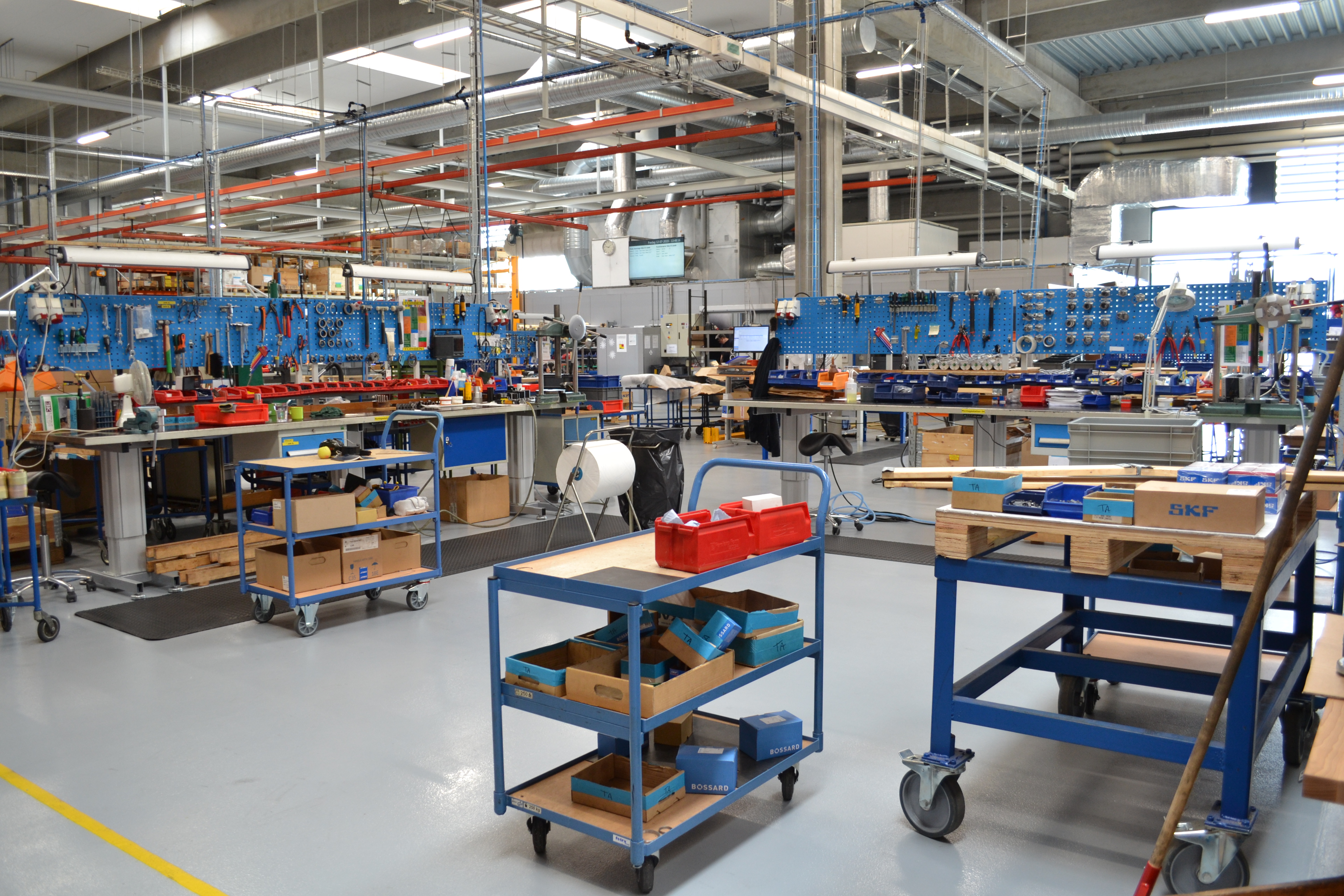 Restructuring the assembly department ensures quality and efficiency